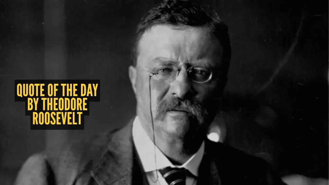 Quote of the day for kids by Theodore Roosevelt: "Do what you can, with ...