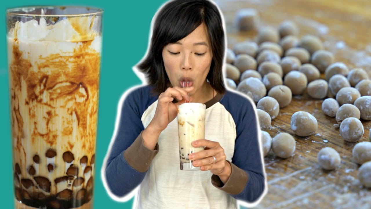 Homemade boba that looks straight from a café