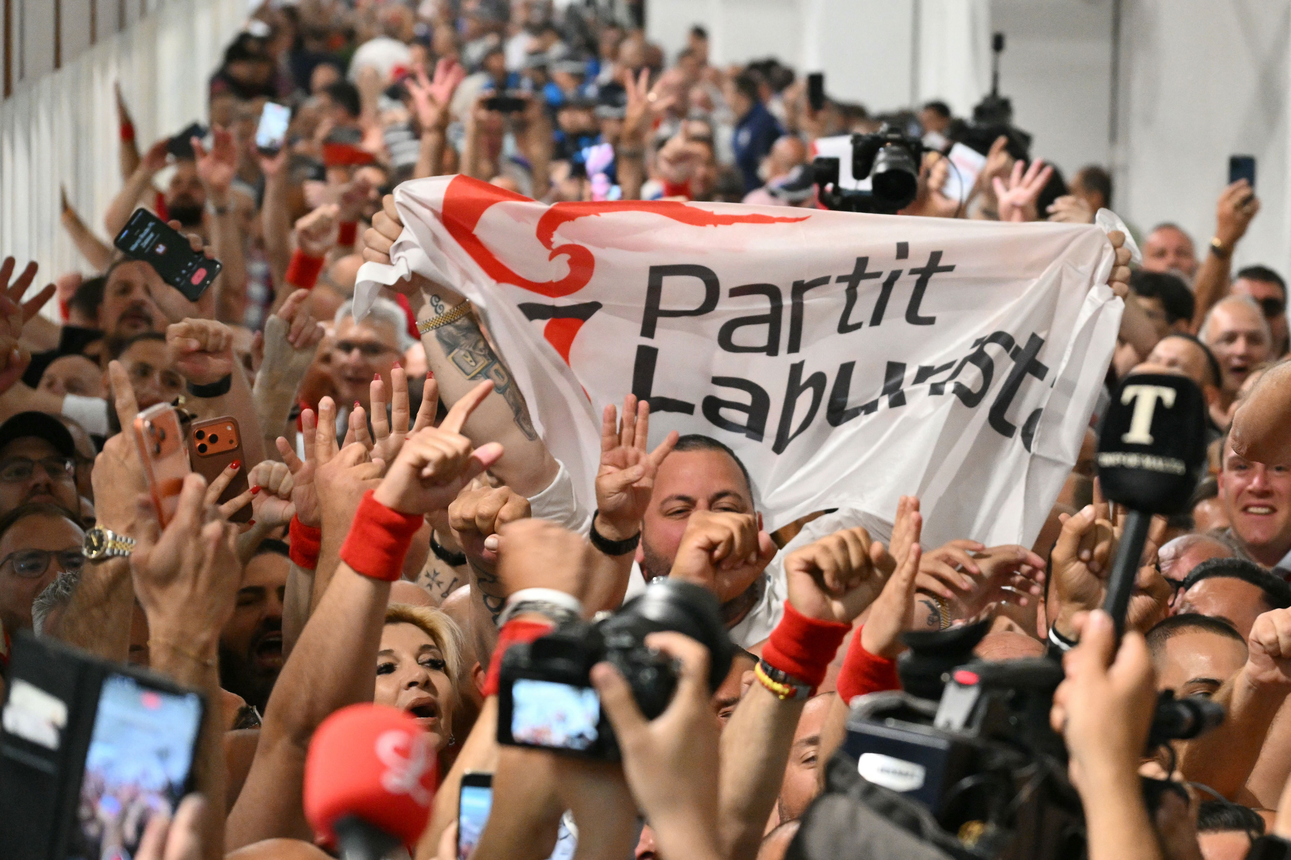 Labour triumphs in Malta election, preliminary results show
