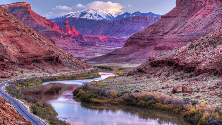 Utah's longest river is an iconic outdoor playground through scenic red ...