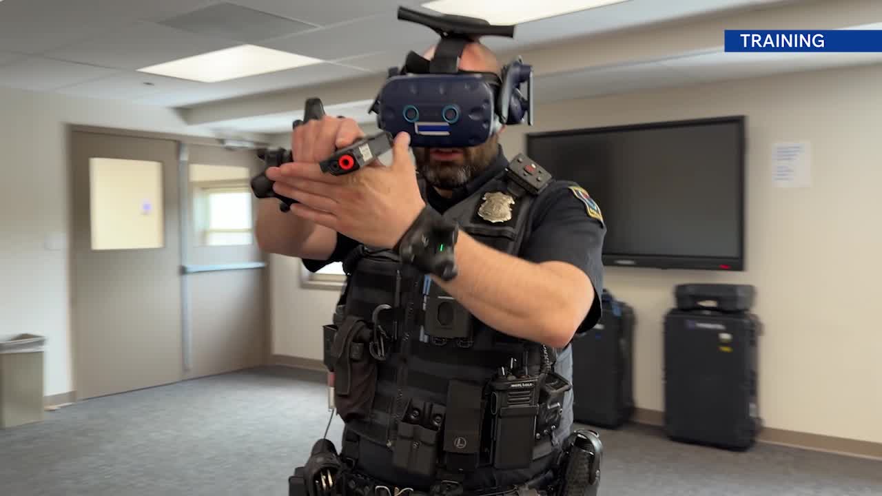 Police use virtual reality to sharpen response skills