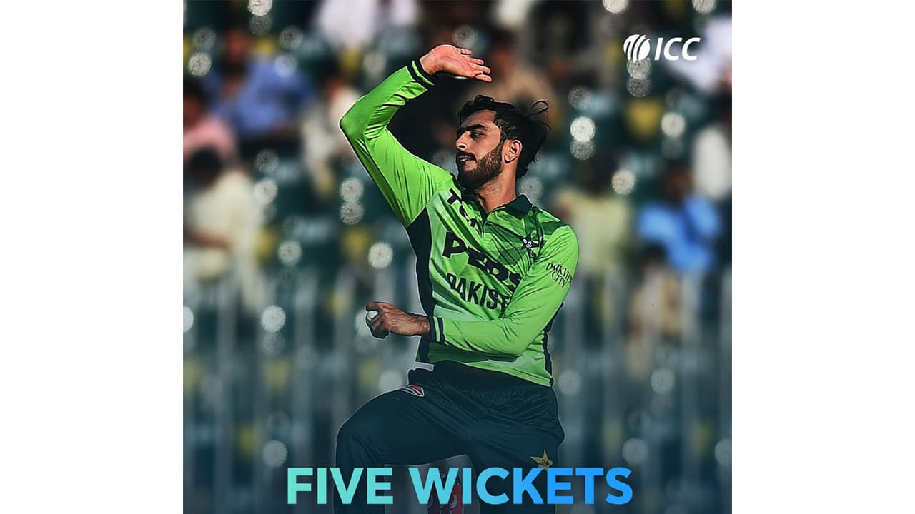 Arafat Minhas becomes first Pakistan bowler to take fifer on ODI debut