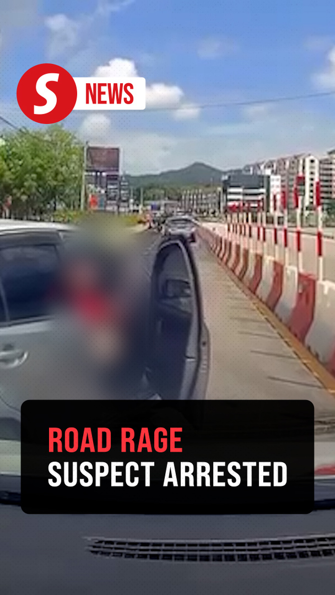 Man arrested over road rage incident in Penang