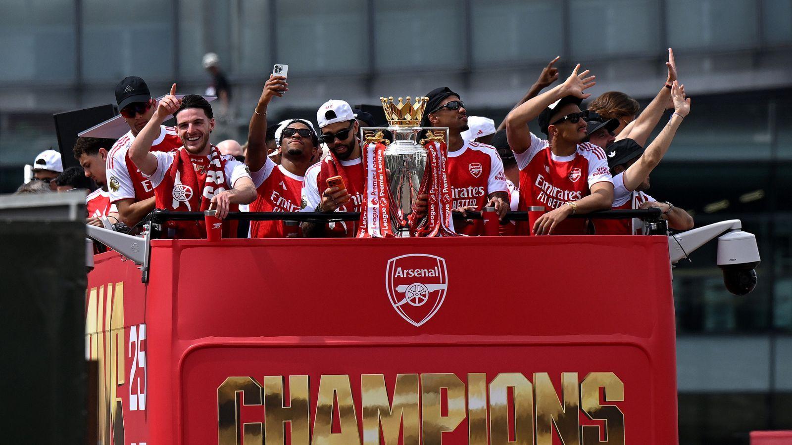 A sea of red in north London