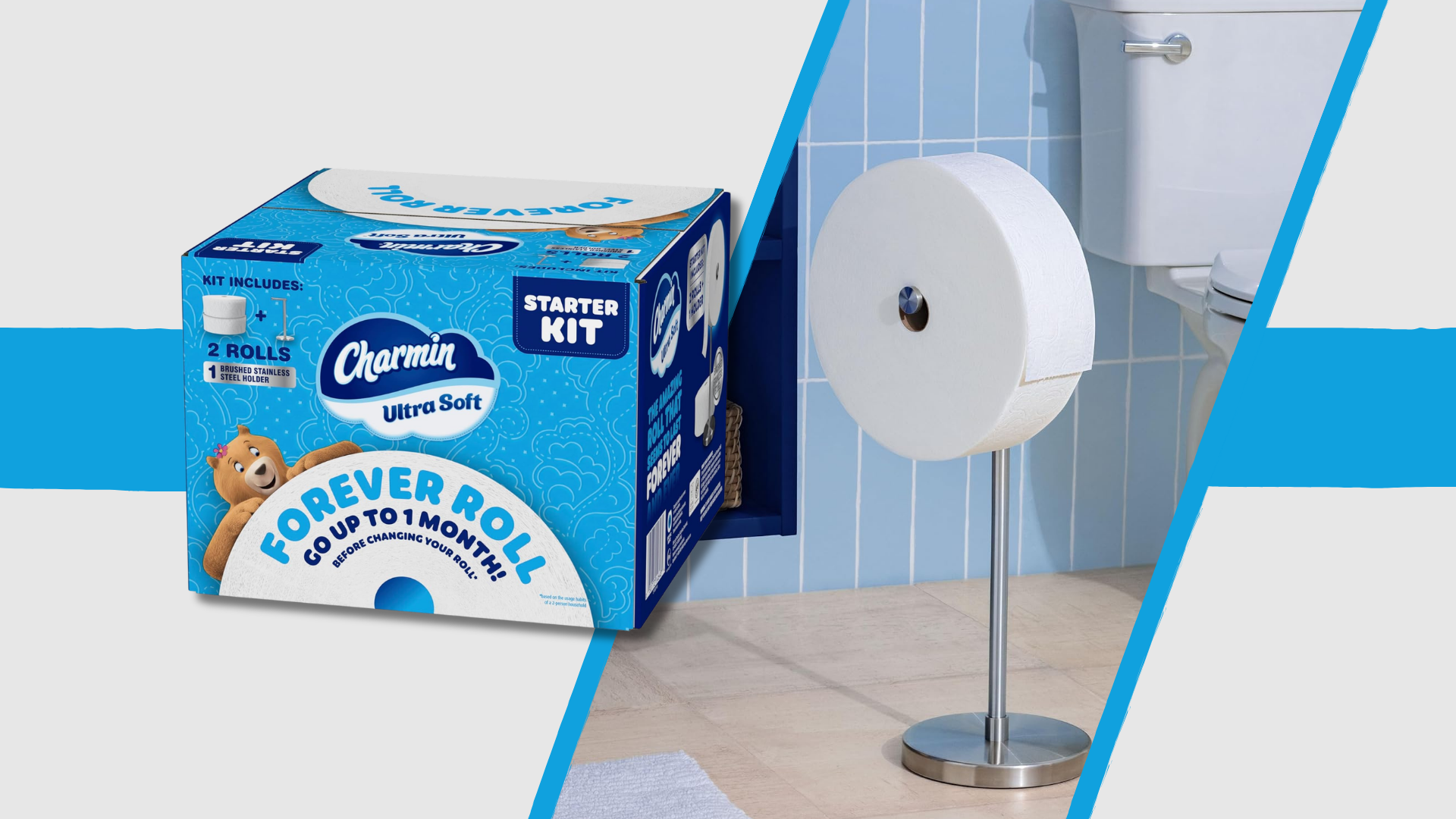 This huge Charmin toilet paper roll is under $20 and might last forever