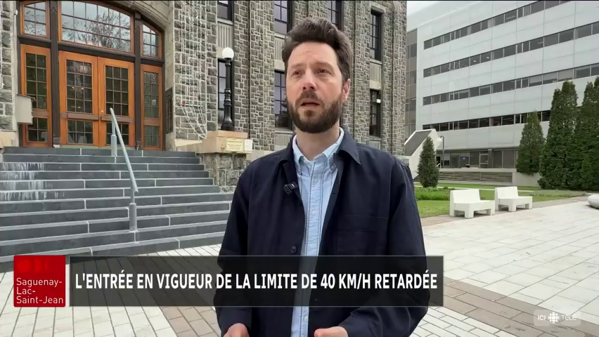 Saguenay retarde l’entrée en vigueur de la limite de 40 km/h dans les ...