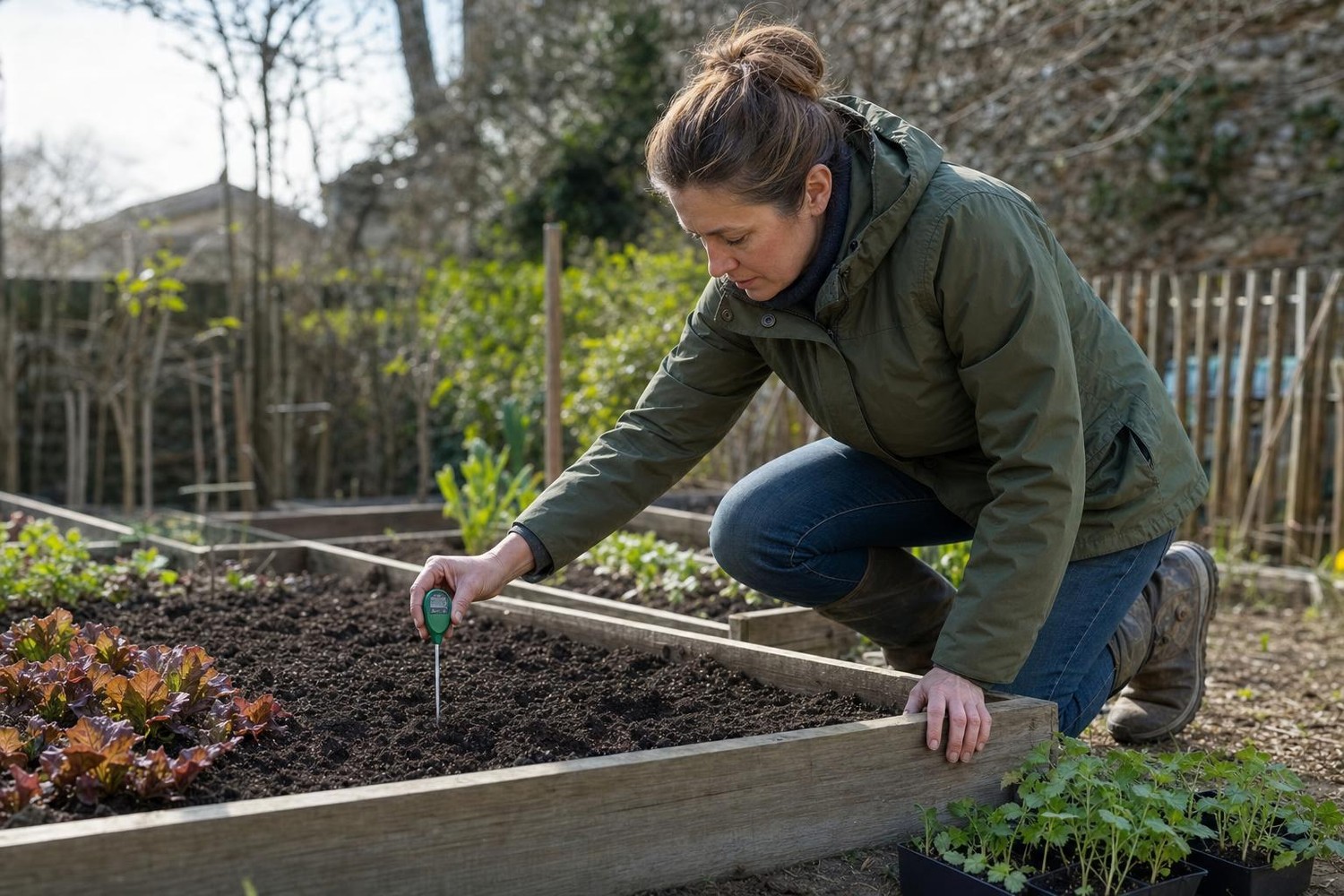 Tomates, haricots et salades : la température minimale du sol (en °C ...