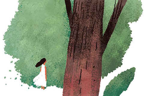 Tree: Love's radiant embrace