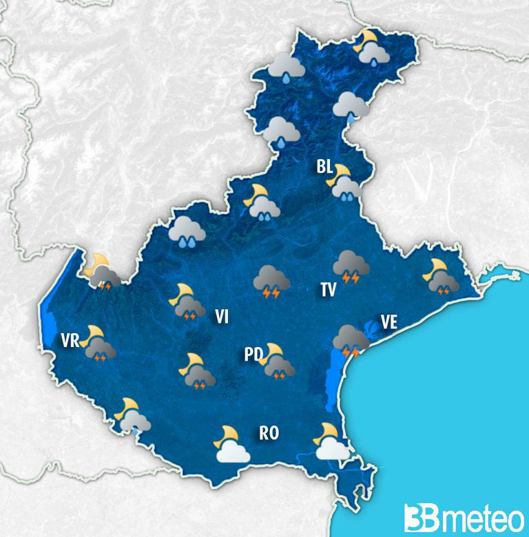 Grandine e temporali, il maltempo porta giù le temperature nel ponte ...