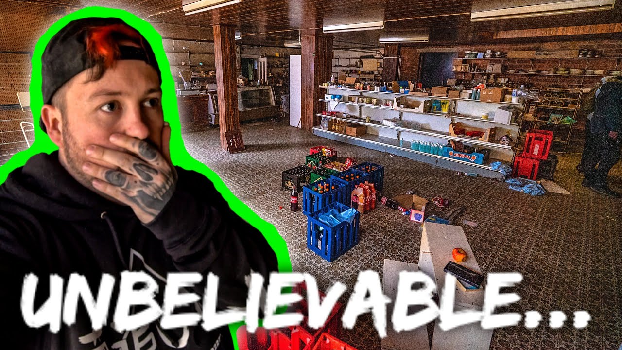 I explored an abandoned store frozen in time 🕰️