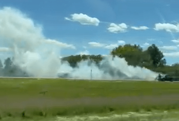 Vehicle fire on I-90 near Batavia disrupts traffic
