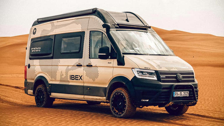 Sunlight IBEX 2026: furgoneta camper todoterreno, con base de ...
