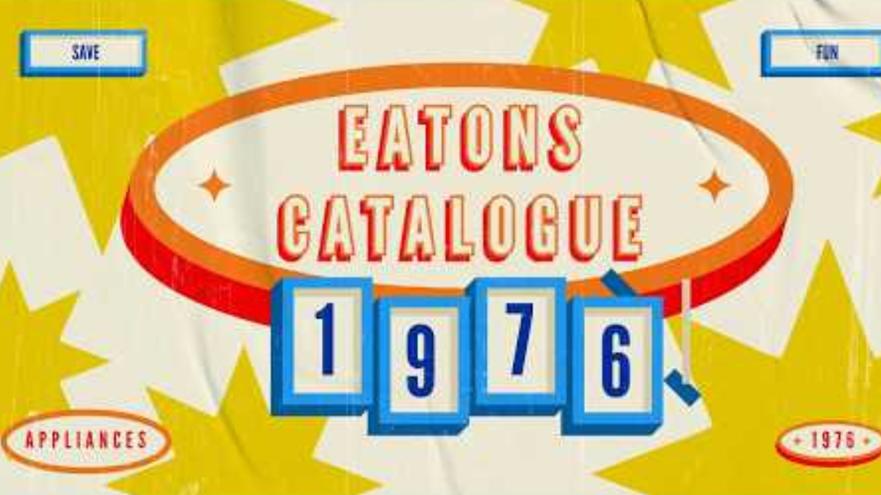 Exploring an abandoned house with a 1976 Eaton’s catalogue: A journey ...