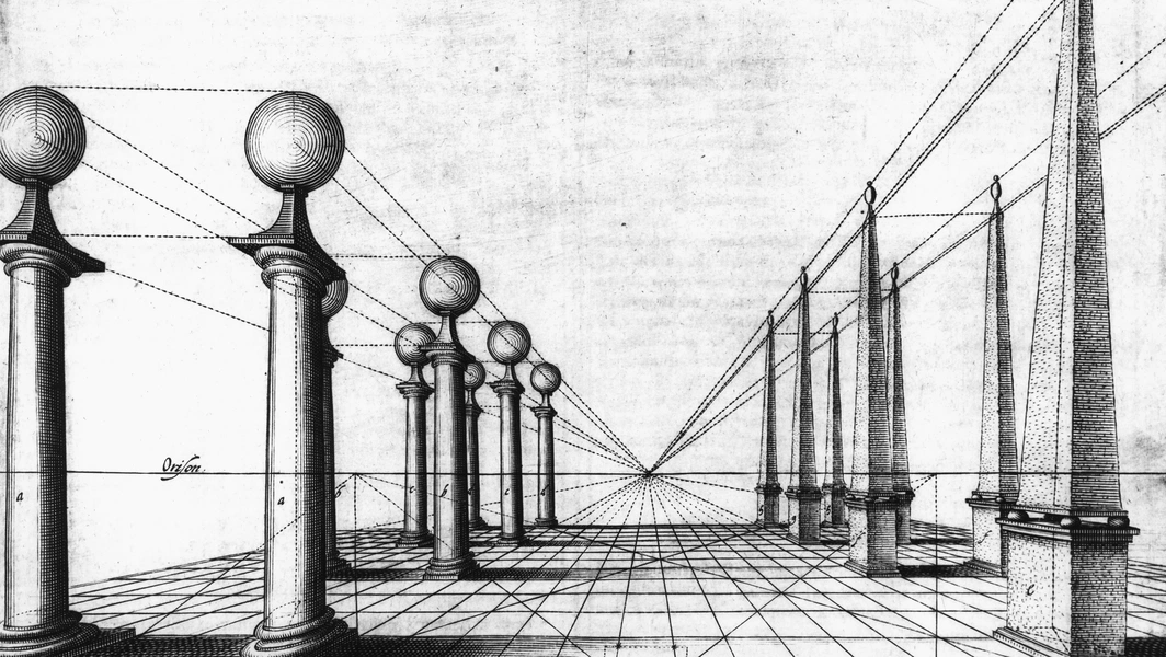 Master depth in art with perspective drawing