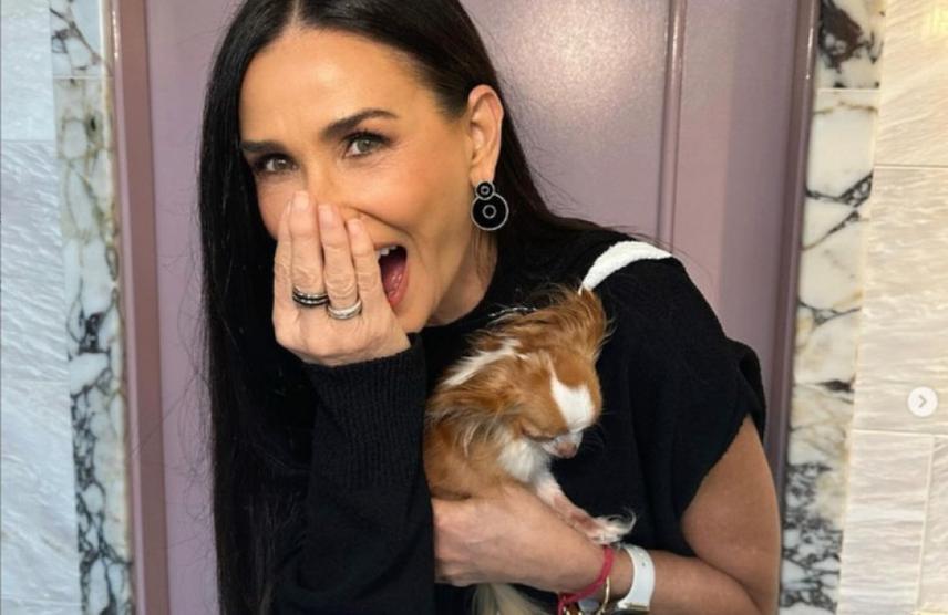 Demi Moore mourns beloved dog