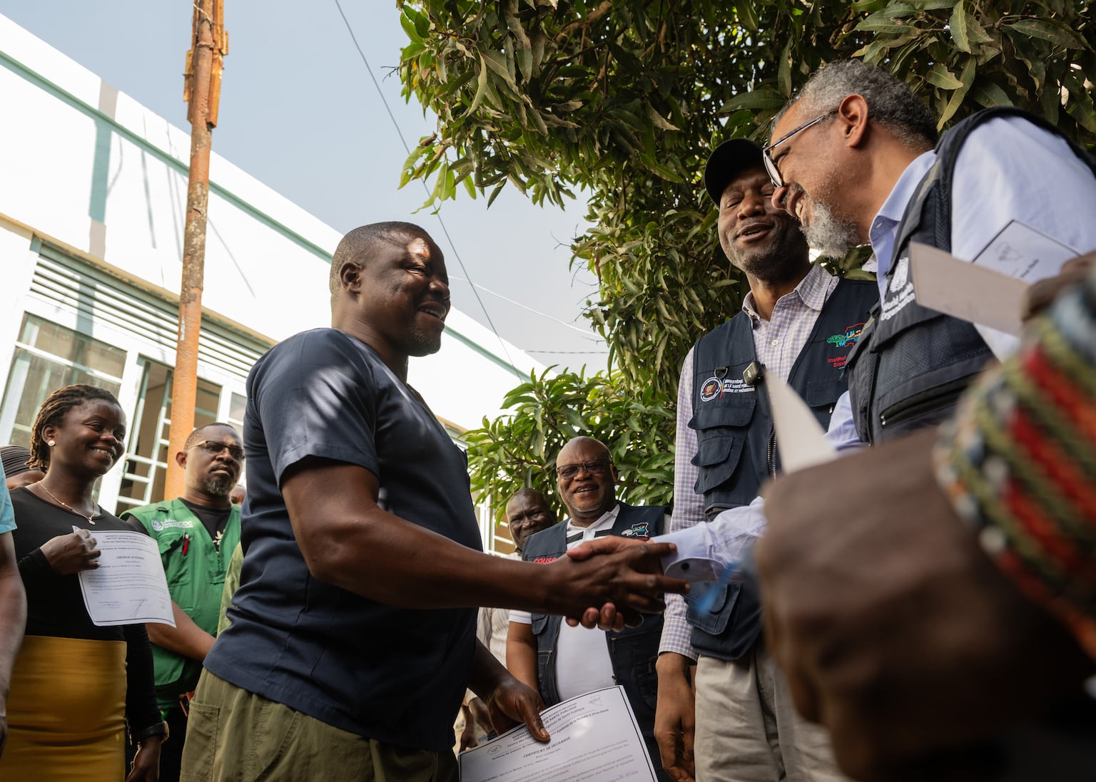 WHO chief hails five Ebola recoveries as new treatment centre opens