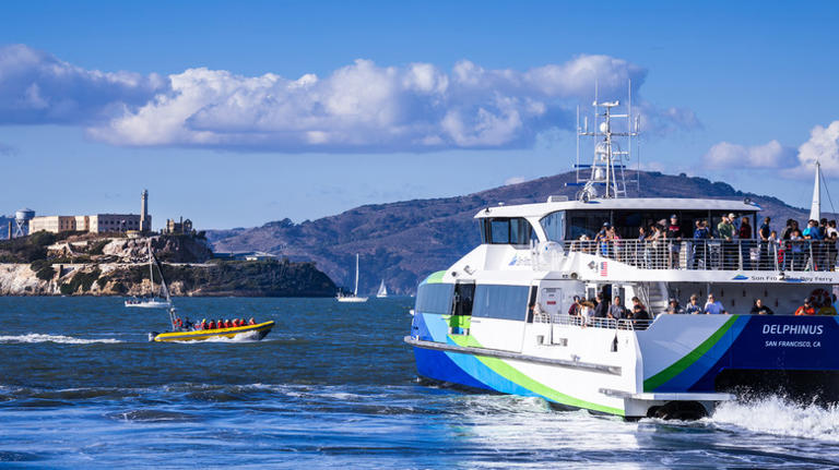 This San Francisco commuter ferry has views to rival any sunset bay ...
