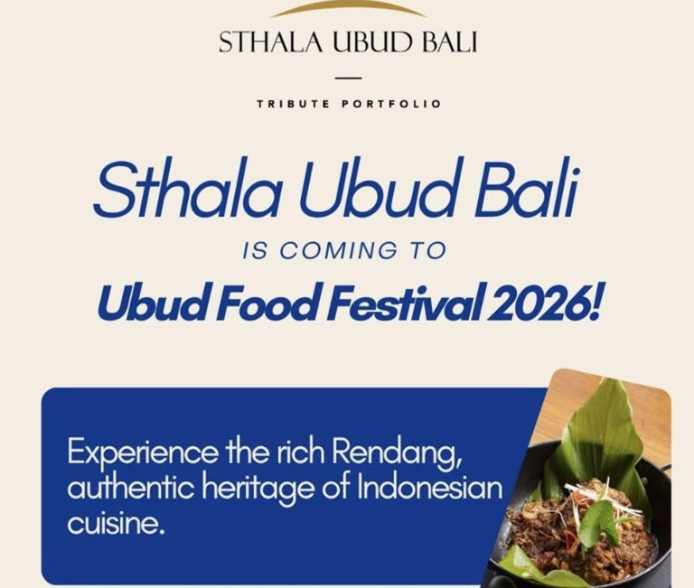 Rendang jadi ciri khas Sthala Ubud di UFF 2026