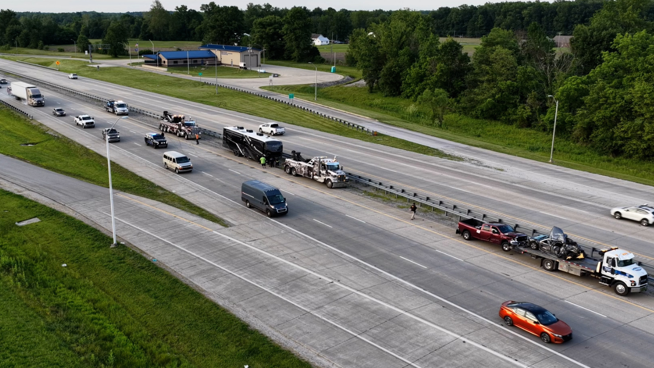 12-year-old New Albany boy killed, 5 injured in crash on I-65 near Seymour