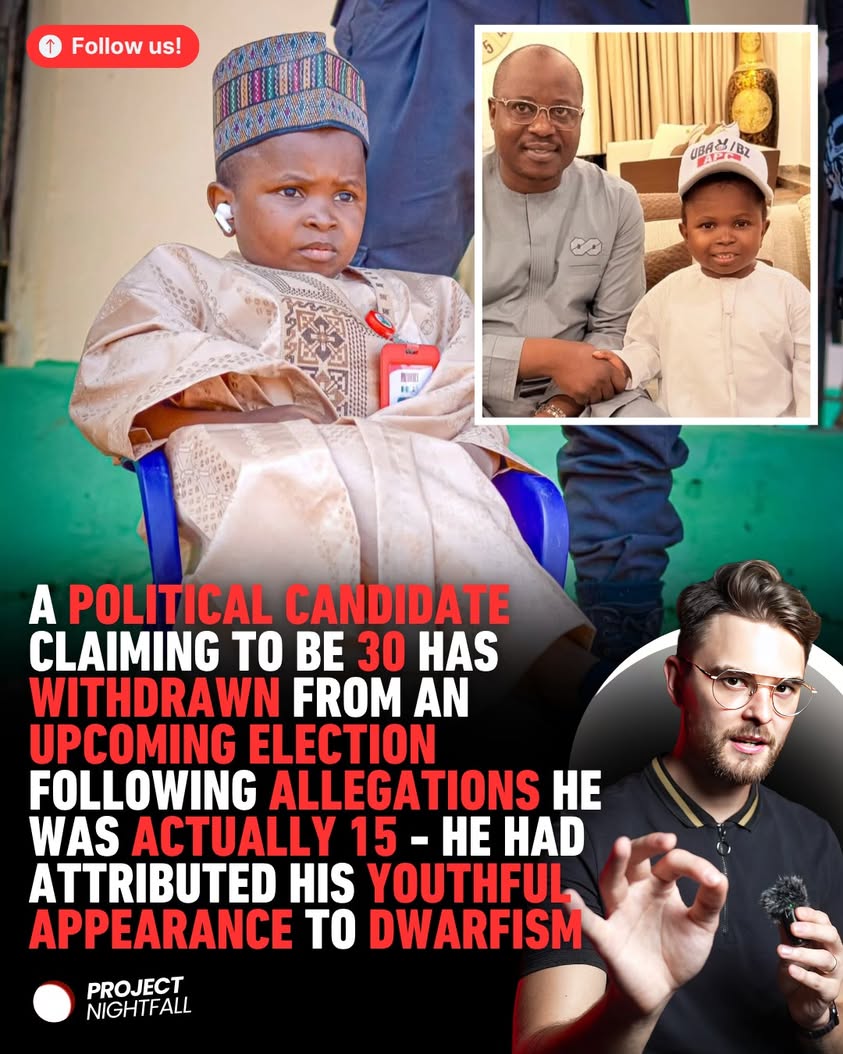 Shocker: Nigeria's '30-year-old' political star exposed as 15