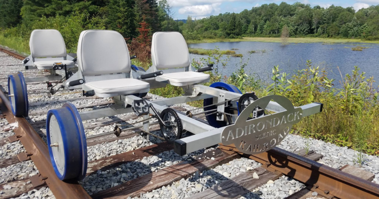 This scenic Adirondack train ride shows off New York's best views