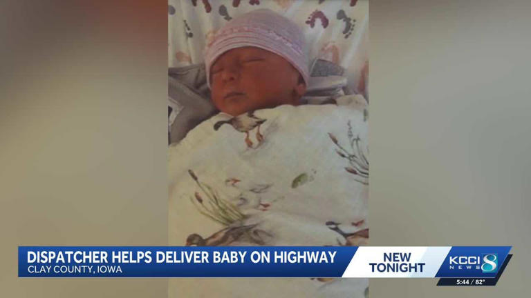 Clay County dispatcher helps deliver baby on highway