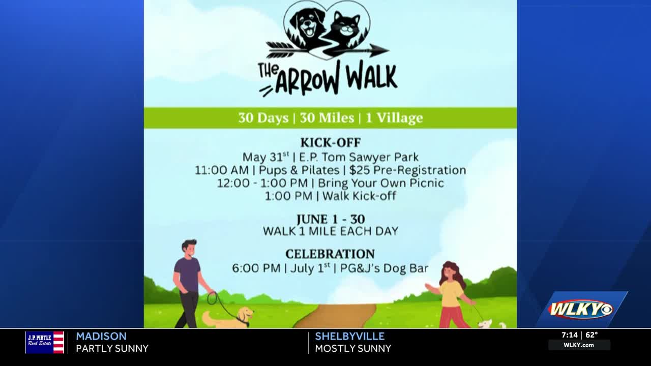 The Arrow Walk kicks off the first week of June