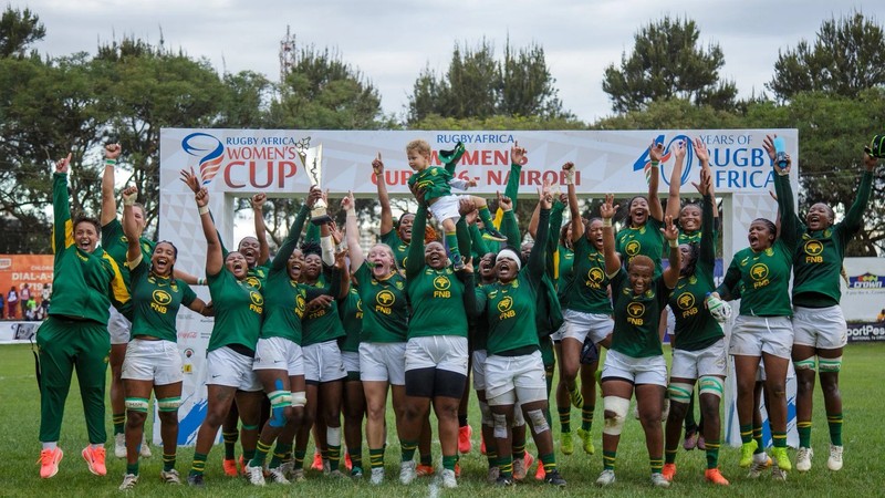 Springbok women overcome fierce Kenya challenge to retain title