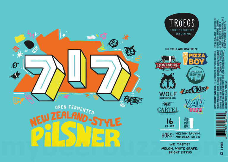 Tröegs teaming up with Pizza Boy, Boneshire, Appalachian Brewing, Wolf ...