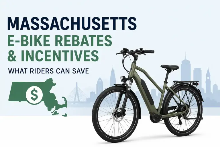 Massachusetts e-bike rebates and incentives: What riders can save
