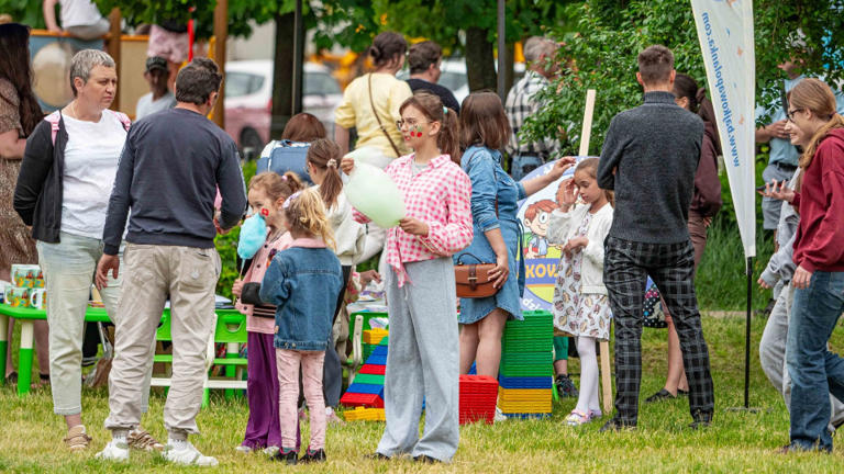 Park 600-lecia tętnił życiem podczas Dnia Dziecka