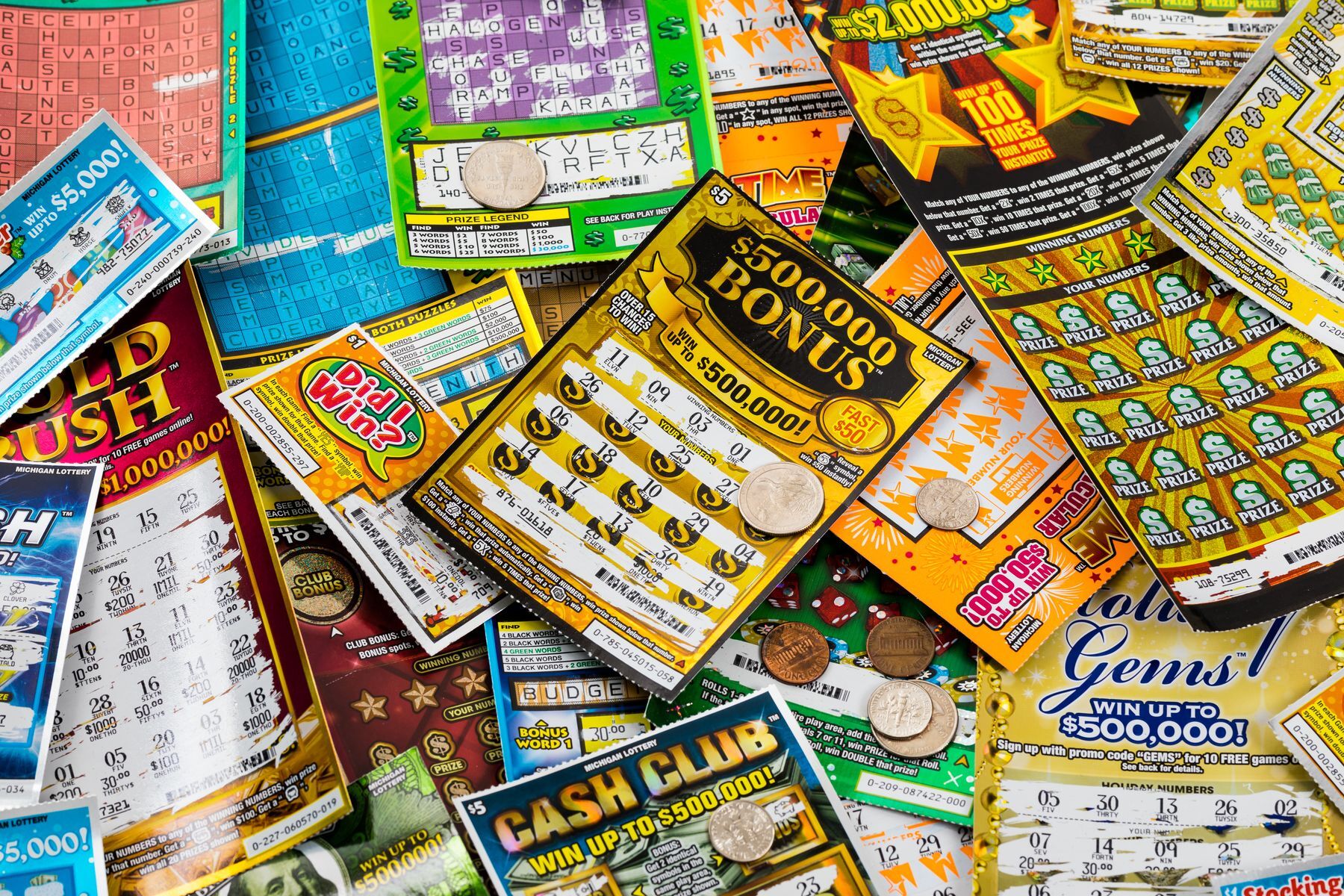 How much do scratch cards make worldwide?