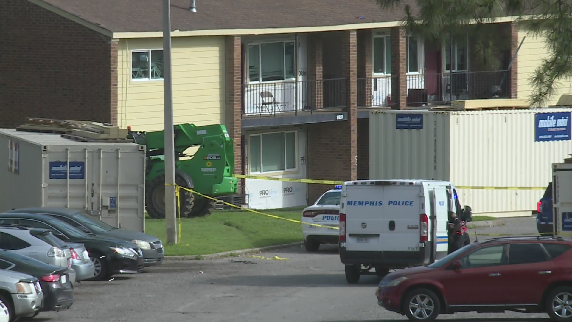 Ridgecrest apartment shooting