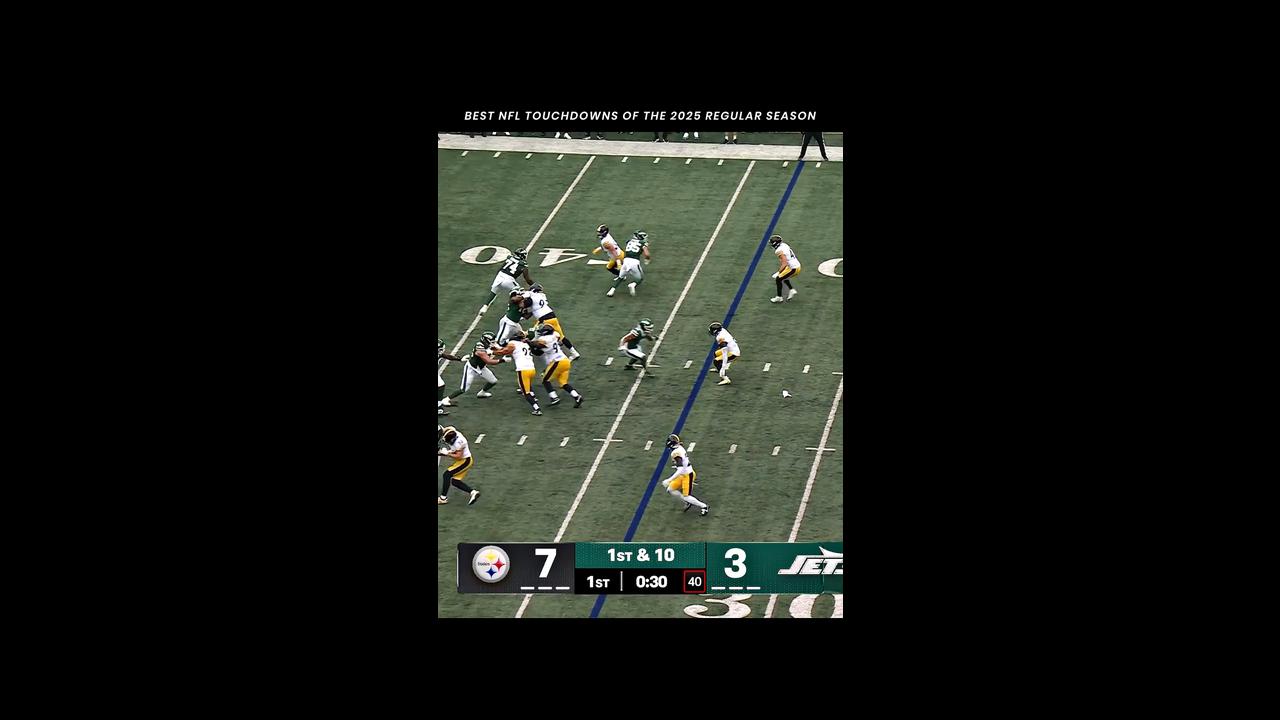 Best NFL touchdowns of the 2025 regular season