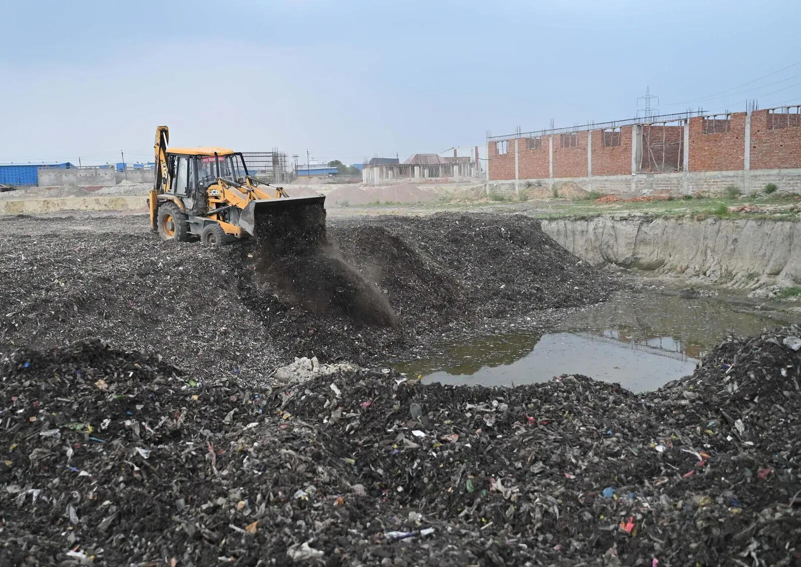 Gaushala land 'turned into dumping ground': Dayal Farms locals flag ...