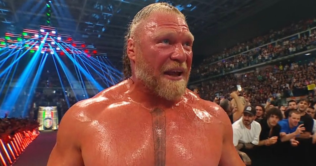 Brock Lesnar picks up dominant win over Oba Femi at WWE Clash in Italy