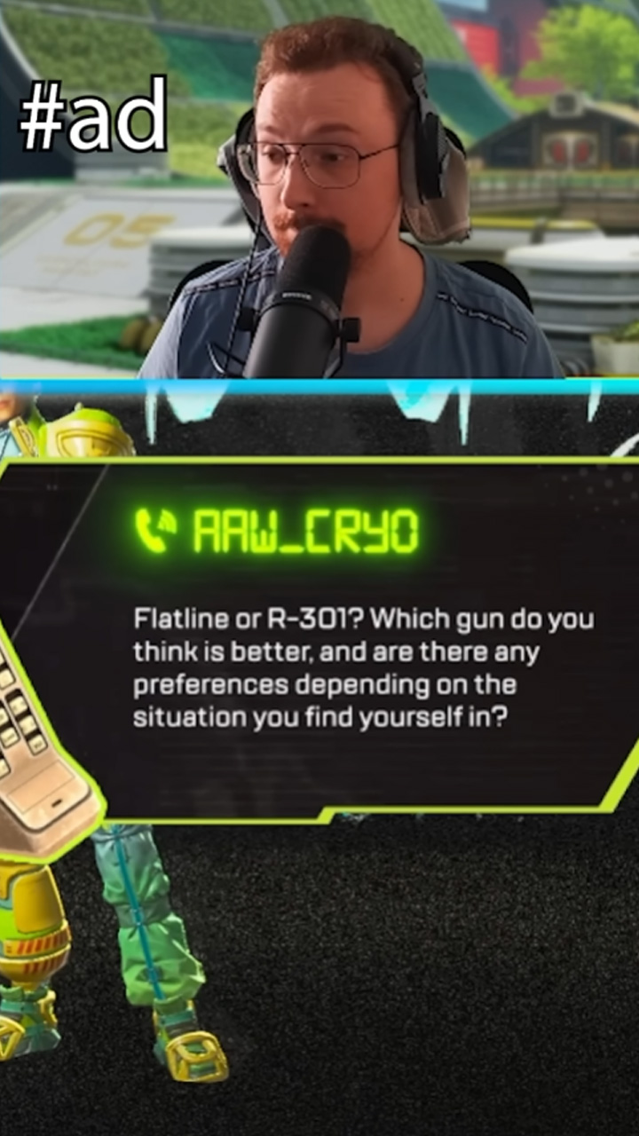 Best AR in Apex Legends | Flatline vs R-301 full gameplay analysis