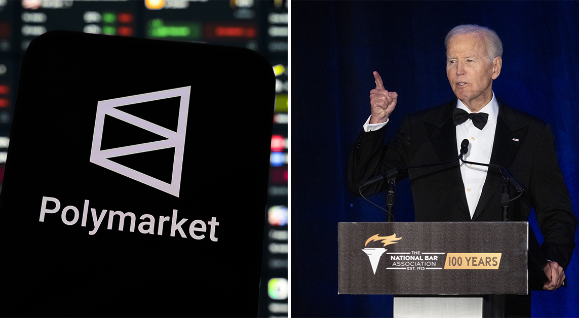 Someone made $300,000 with a suspicious Polymarket bet on Biden’s ...