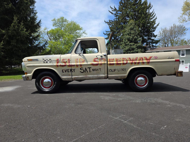 This 1971 Ford pickup is a piece of Long Island racing history