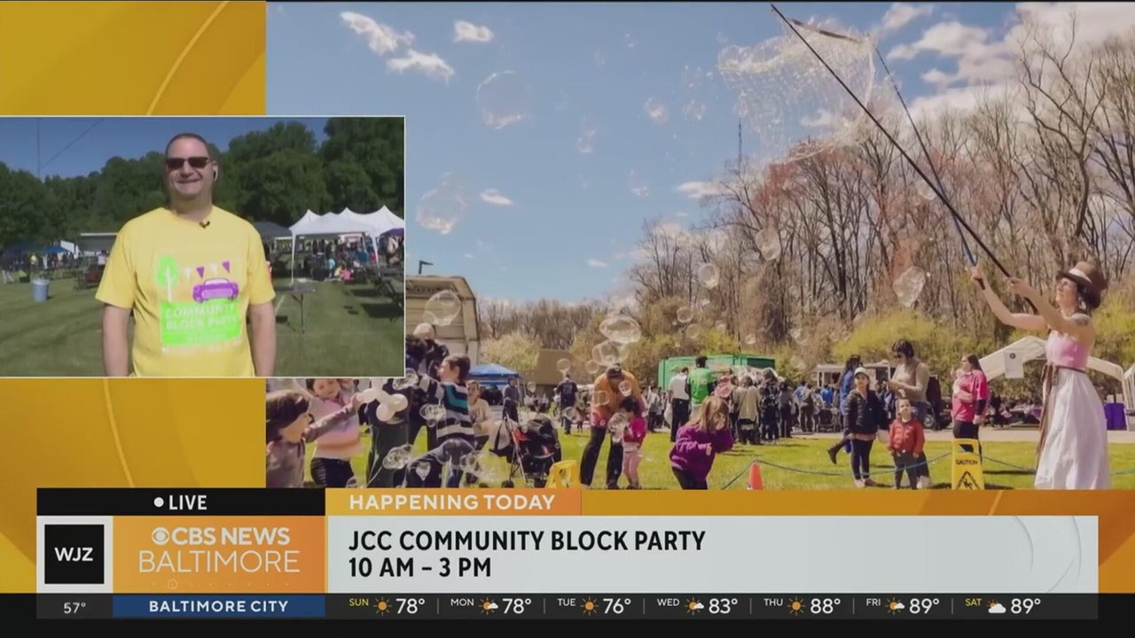 The JCC of Greater Baltimore hosts its bi-annual community block party