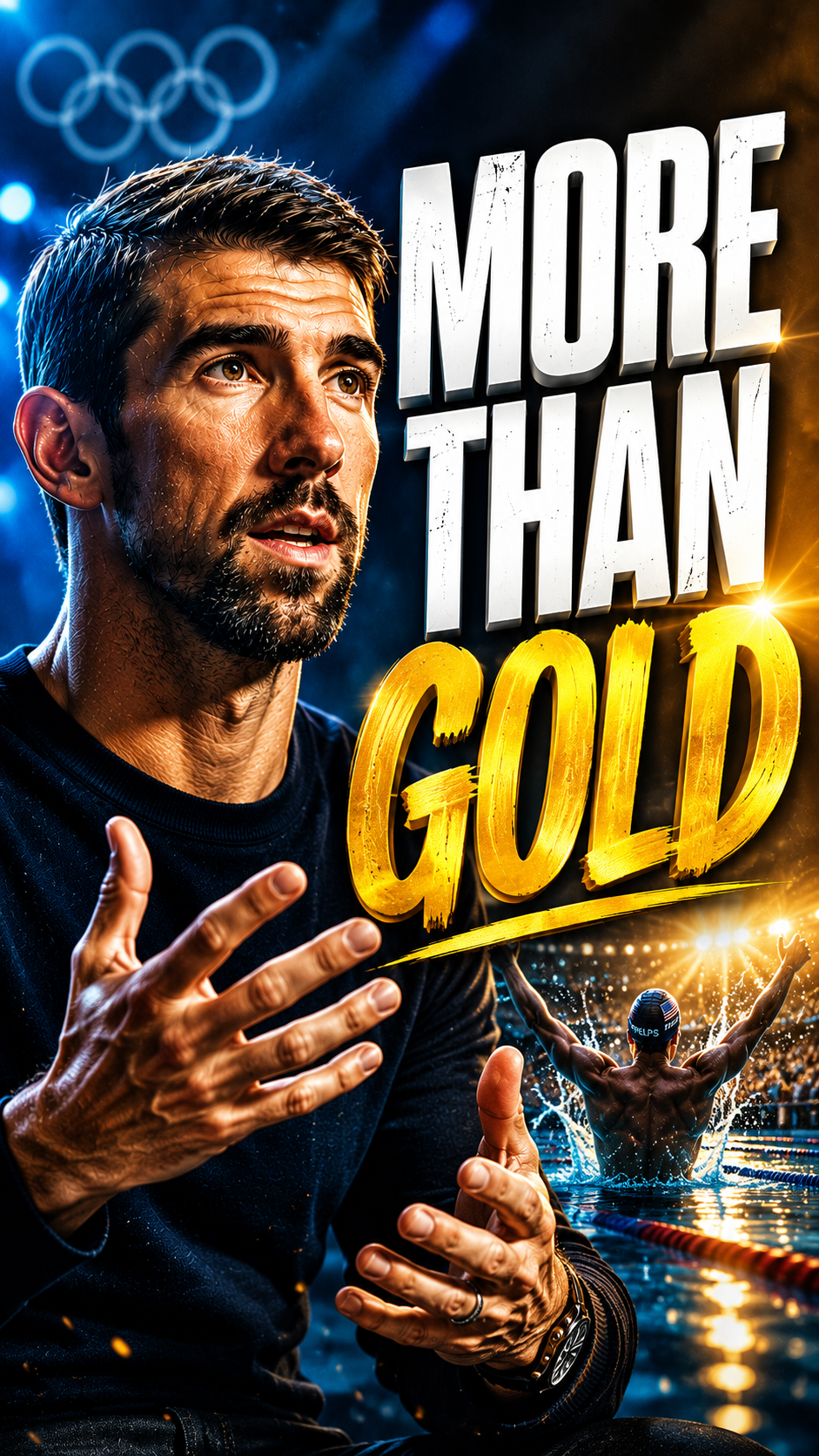 Michael Phelps says his greatest achievement isn't a medal