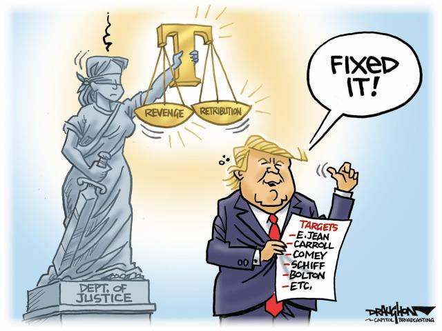 Draughon draws: Trump's travesty of justice