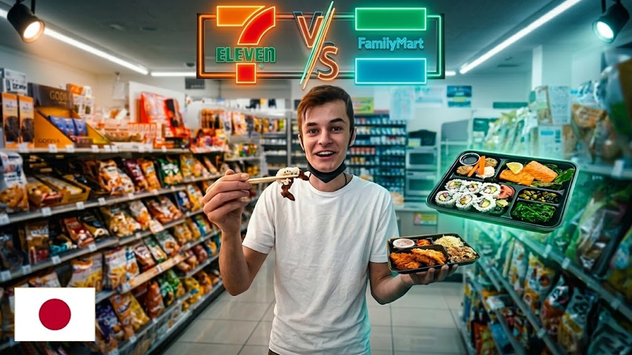 Japan food challenge: Living 24 hours on convenience stores