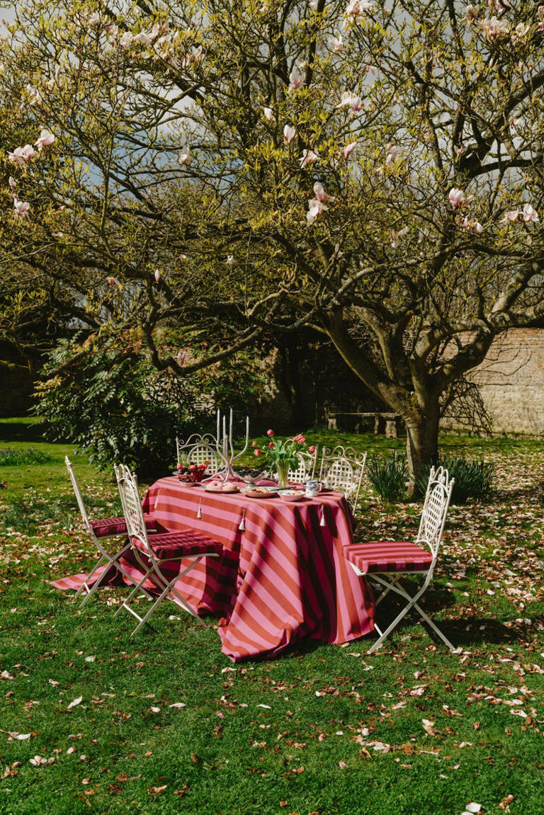 This summer’s biggest fabric trend? Outdoor stripes