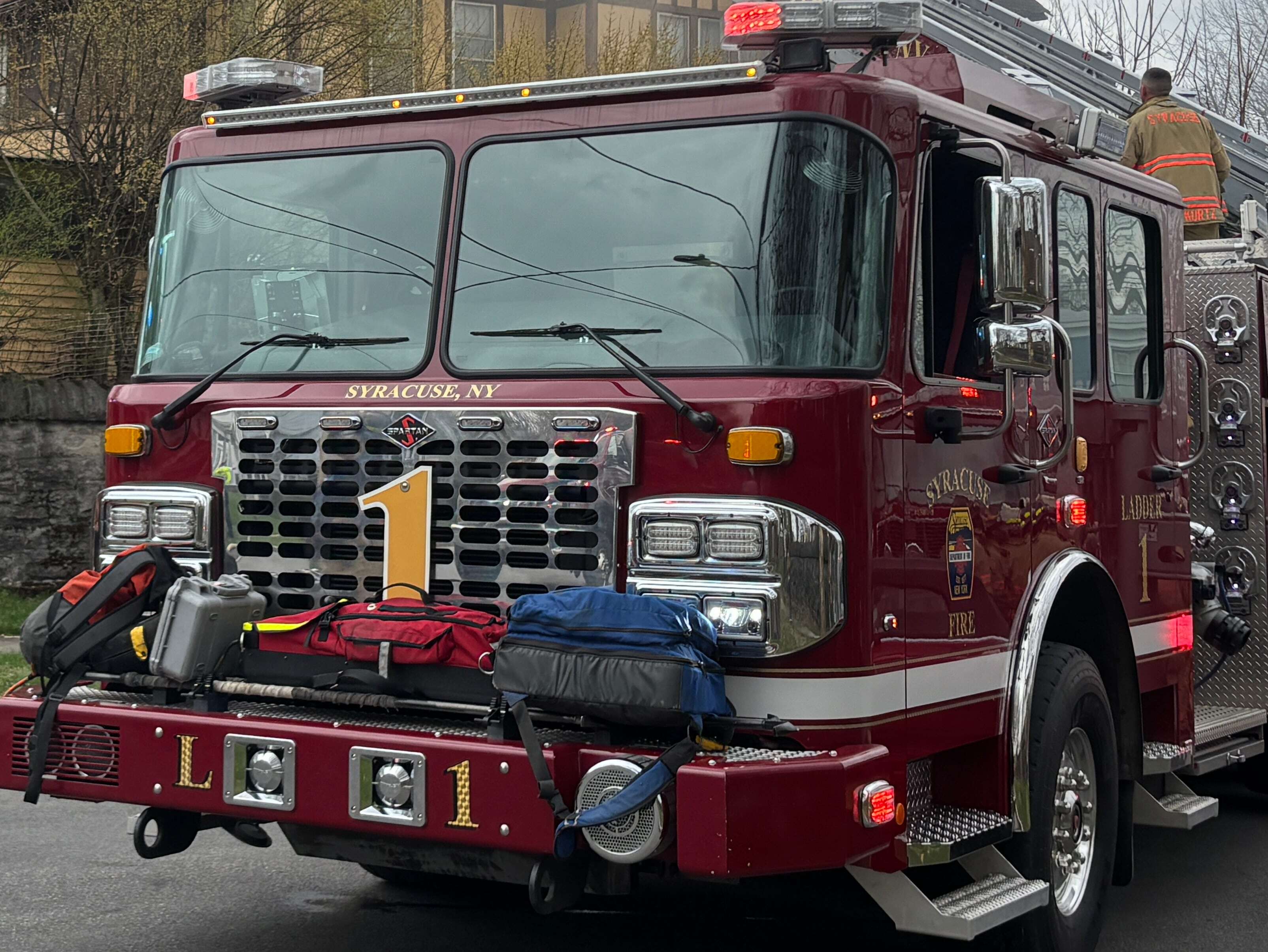 Fire damages two-family home on Syracuse’s west side