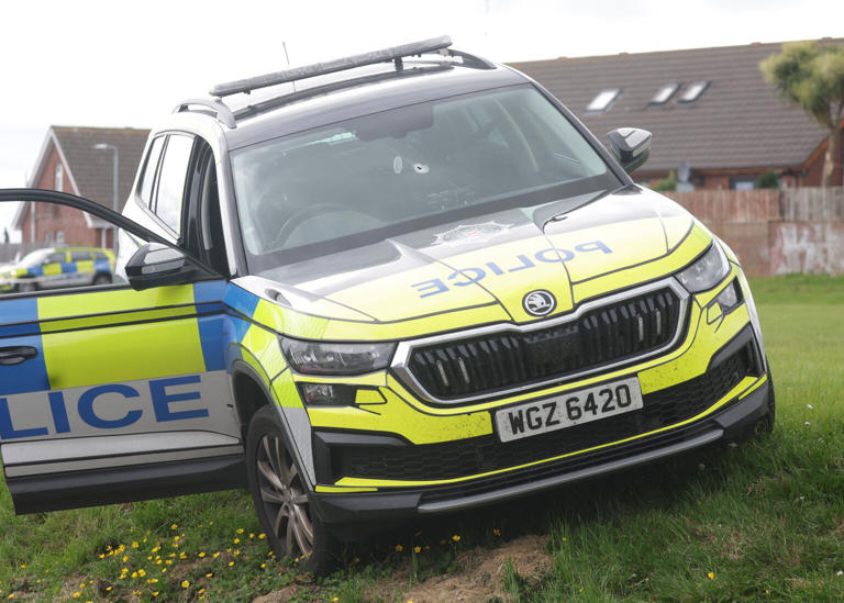 Man charged with attempted murder after officer struck by stolen police car