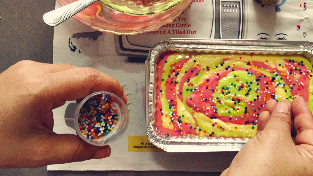 Marble cake secrets for swirls and softness