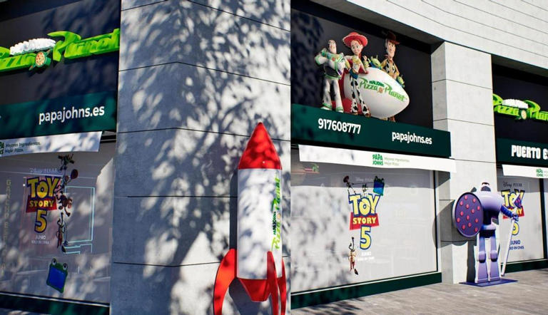 Pizza Planet, la pizzería de Toy Story, abre en Madrid por tiempo ...