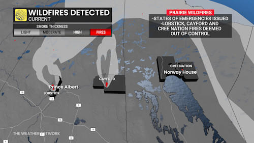 Nickel-sized hail, gusty winds: Parts of the Prairies face severe ...