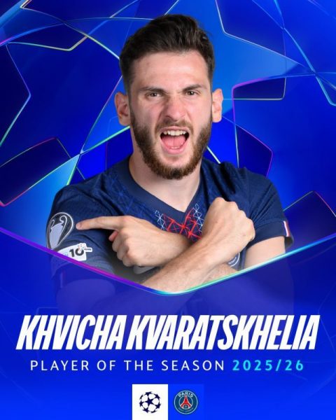 The Champions League player of the season has been chosen!